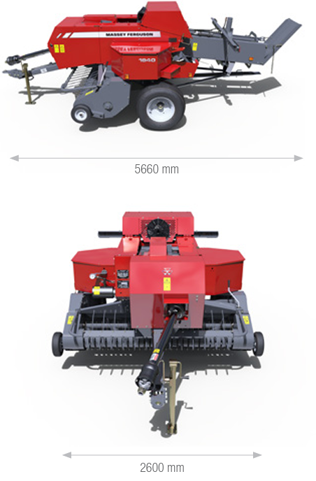 Baler MF 1840 | All Certified Equipment Trading Corporation